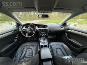White Audi A5 2013 in Liepaja, with an engine capacity of 2.00 L and mileage of 290 thousand km for 9700 €, photo 6 on AUTOMOTO.COM.LV