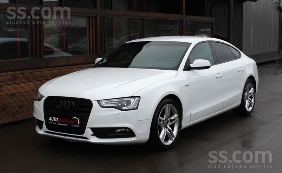 Balts Audi A5 2014 Rīga, ar dzinēja tilpumu 3.00 L un nobraukumu 0 tūkst. km par 9890 €, foto 7 vietnē AUTOMOTO.COM.LV