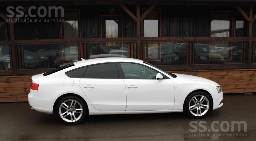 Balts Audi A5 2014 Rīga, ar dzinēja tilpumu 3.00 L un nobraukumu 0 tūkst. km par 9890 €, foto 11 vietnē AUTOMOTO.COM.LV