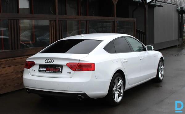 White Audi A5 2014 in Riga, with an engine capacity of 3.00 L and mileage of 226 thousand km for 9790 €, photo 2 on AUTOMOTO.COM.LV