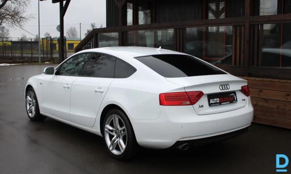 White Audi A5 2014 in Riga, with an engine capacity of 3.00 L and mileage of 226 thousand km for 9790 €, photo 3 on AUTOMOTO.COM.LV