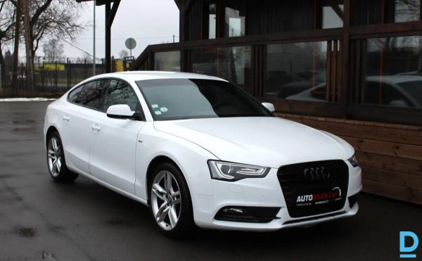 White Audi A5 2014 in Riga, with an engine capacity of 3.00 L and mileage of 226 thousand km for 9790 €, photo 4 on AUTOMOTO.COM.LV