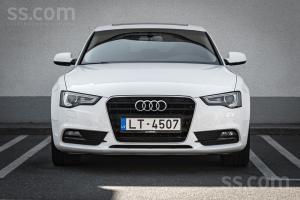 White Audi A5 2014 in Riga, with an engine capacity of 2.00 L and mileage of 310 thousand km for 10750 €, photo 3 on AUTOMOTO.COM.LV