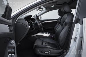 White Audi A5 2014 in Riga, with an engine capacity of 2.00 L and mileage of 310 thousand km for 10750 €, photo 9 on AUTOMOTO.COM.LV