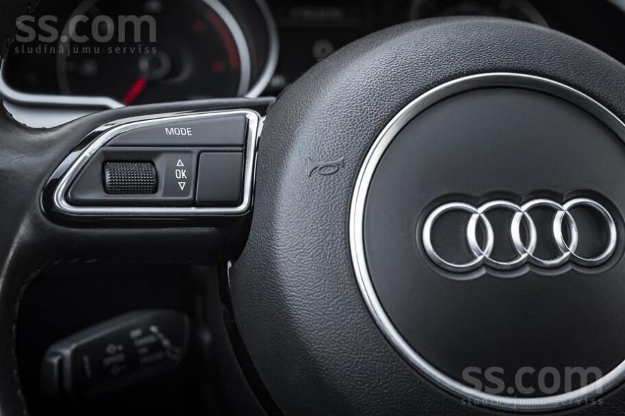 White Audi A5 2014 in Riga, with an engine capacity of 2.00 L and mileage of 310 thousand km for 10750 €, photo 17 on AUTOMOTO.COM.LV
