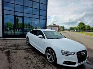 White Audi A5 2014 in Kretinga, with an engine capacity of 3.00 L and mileage of 279 thousand km for 7895 €, photo 4 on AUTOMOTO.COM.LV