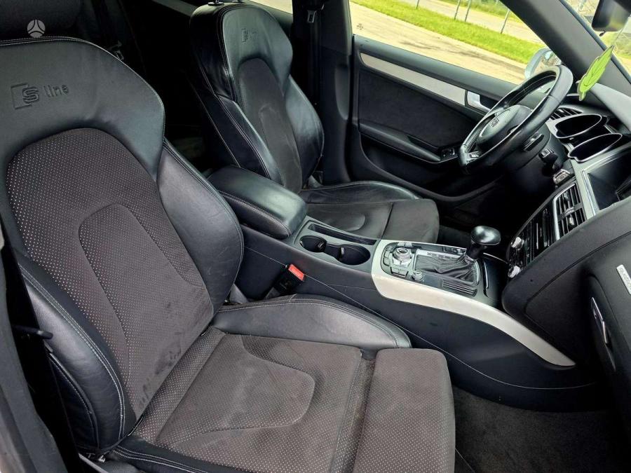 White Audi A5 2014 in Kretinga, with an engine capacity of 3.00 L and mileage of 279 thousand km for 7895 €, photo 12 on AUTOMOTO.COM.LV