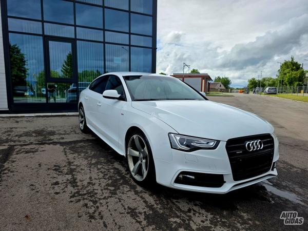 White Audi A5 2014 in Kretinga, with an engine capacity of 3.00 L and mileage of 277 thousand km for 8100 €, photo 1 on AUTOMOTO.COM.LV