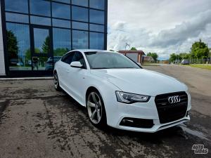 White Audi A5 2014 in Kretinga, with an engine capacity of 3.00 L and mileage of 277 thousand km for 8100 €, photo  on AUTOMOTO.COM.LV
