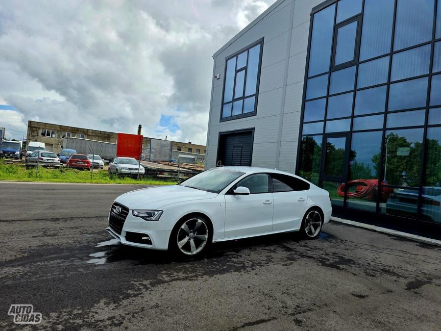 White Audi A5 2014 in Kretinga, with an engine capacity of 3.00 L and mileage of 277 thousand km for 8100 €, photo 10 on AUTOMOTO.COM.LV