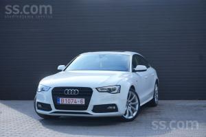 White Audi A5 2014 in Riga, with an engine capacity of 3.00 L and mileage of 249 thousand km for 11290 €, photo  on AUTOMOTO.COM.LV