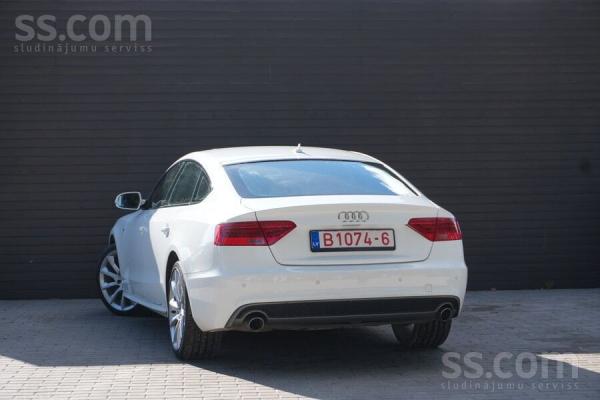 Balts Audi A5 2014 Rīga, ar dzinēja tilpumu 3.00 L un nobraukumu 249 tūkst. km par 11290 €, foto 4 vietnē AUTOMOTO.COM.LV