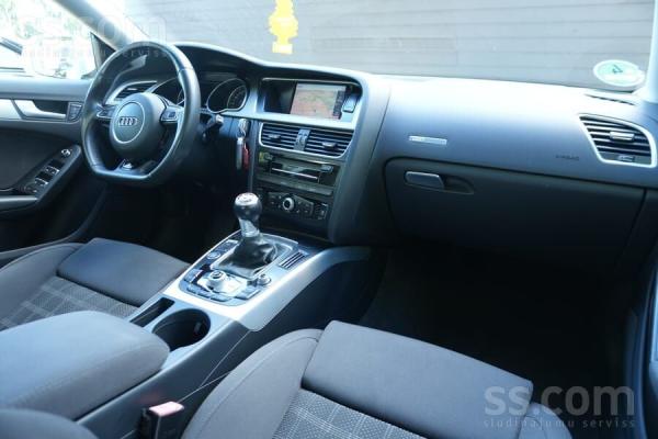 Balts Audi A5 2014 Rīga, ar dzinēja tilpumu 3.00 L un nobraukumu 249 tūkst. km par 11290 €, foto 9 vietnē AUTOMOTO.COM.LV