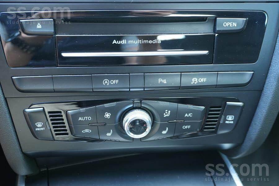 White Audi A5 2014 in Riga, with an engine capacity of 3.00 L and mileage of 249 thousand km for 11290 €, photo 11 on AUTOMOTO.COM.LV