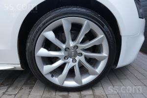 White Audi A5 2014 in Riga, with an engine capacity of 3.00 L and mileage of 249 thousand km for 11290 €, photo 16 on AUTOMOTO.COM.LV