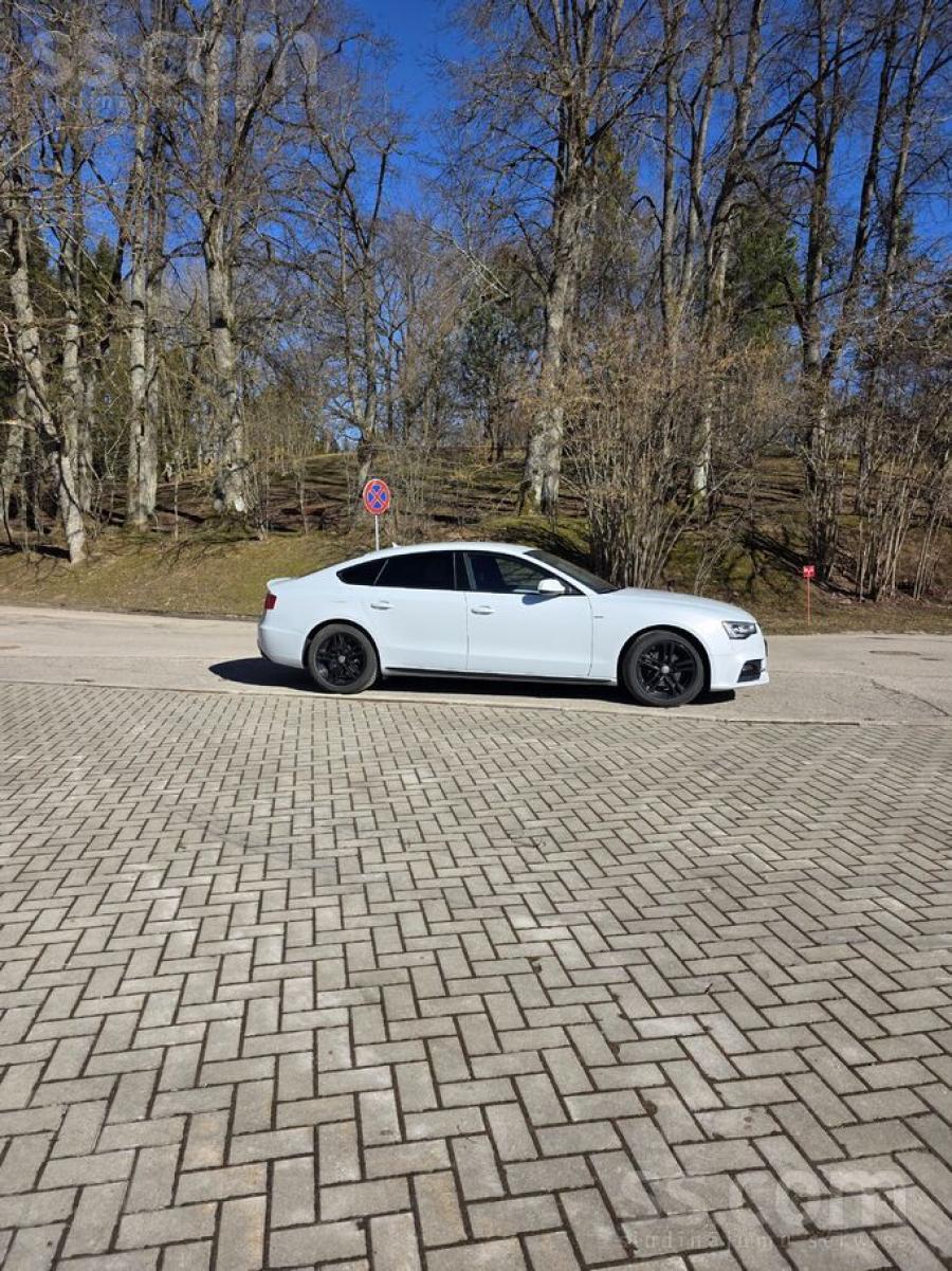 White Audi A5 2015 in Talsi, with an engine capacity of 1.80 L and mileage of 250 thousand km for 10000 €, photo 4 on AUTOMOTO.COM.LV