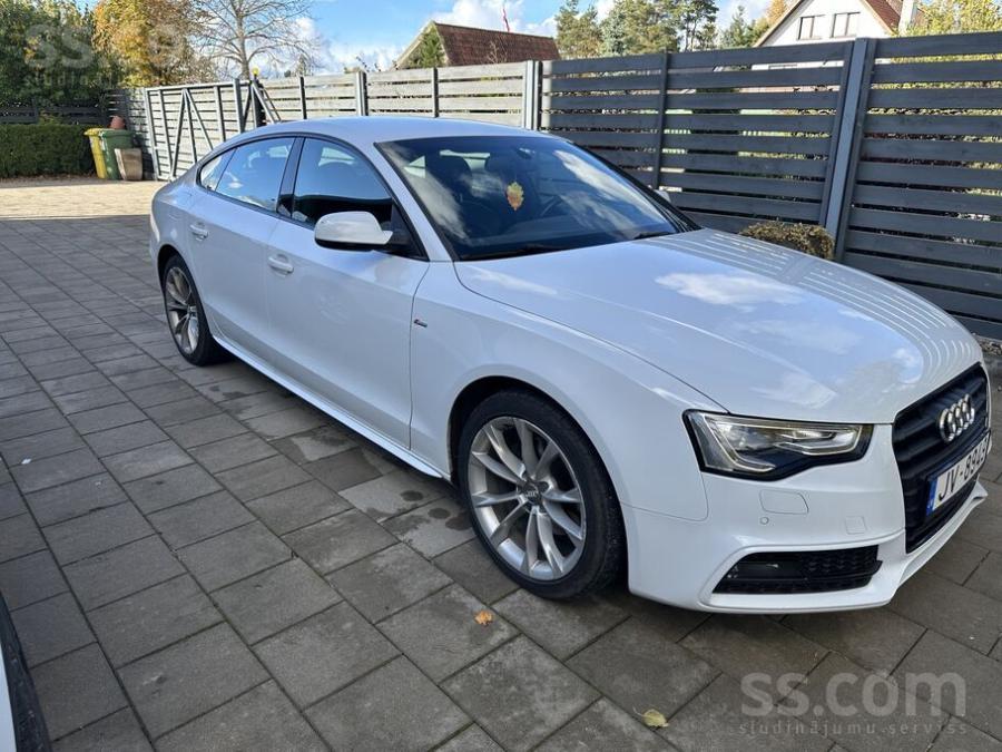 Balts Audi A5 2015 Rīga, ar dzinēja tilpumu 1.80 L un nobraukumu 161 tūkst. km par 13000 €, foto 3 vietnē AUTOMOTO.COM.LV