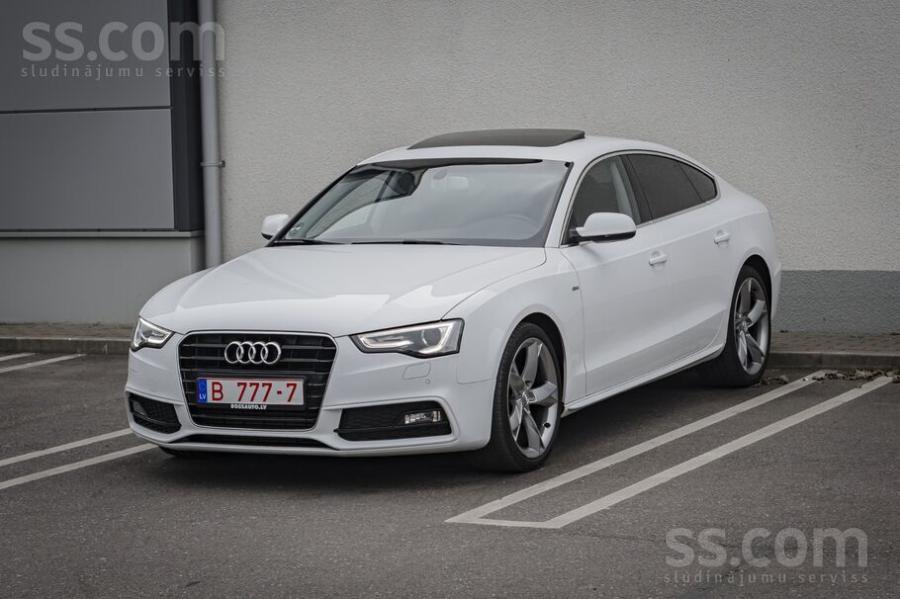 Balts Audi A5 2016 Rīga, ar dzinēja tilpumu 1.80 L un nobraukumu 147 tūkst. km par 14990 €, foto 1 vietnē AUTOMOTO.COM.LV