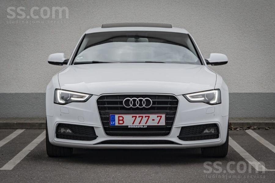 Balts Audi A5 2016 Rīga, ar dzinēja tilpumu 1.80 L un nobraukumu 147 tūkst. km par 14990 €, foto 3 vietnē AUTOMOTO.COM.LV