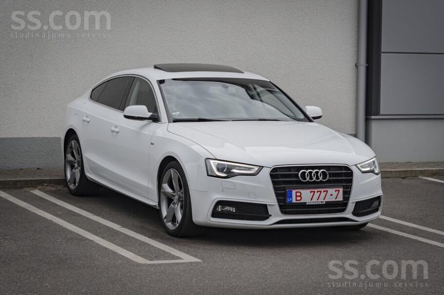 Balts Audi A5 2016 Rīga, ar dzinēja tilpumu 1.80 L un nobraukumu 147 tūkst. km par 14990 €, foto 4 vietnē AUTOMOTO.COM.LV