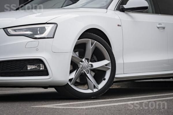 Balts Audi A5 2016 Rīga, ar dzinēja tilpumu 1.80 L un nobraukumu 147 tūkst. km par 14990 €, foto 7 vietnē AUTOMOTO.COM.LV