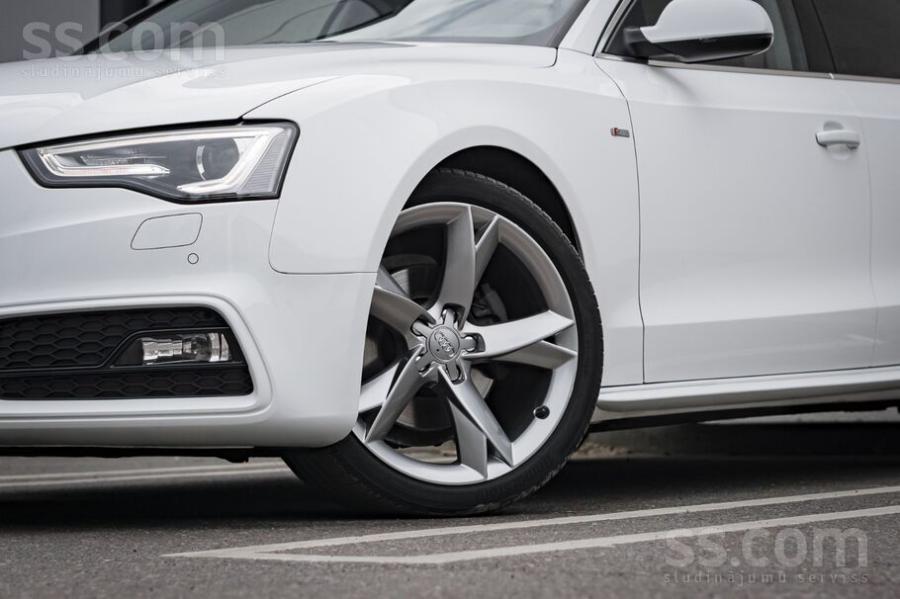 Balts Audi A5 2016 Rīga, ar dzinēja tilpumu 1.80 L un nobraukumu 147 tūkst. km par 14990 €, foto 8 vietnē AUTOMOTO.COM.LV