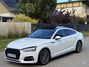 Balts Audi A5 2017 Viļņa, ar dzinēja tilpumu 2.00 L un nobraukumu 162 tūkst. km par 15950 €, foto  vietnē AUTOMOTO.COM.LV