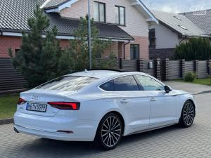 White Audi A5 2017 in Vilnius, with an engine capacity of 2.00 L and mileage of 162 thousand km for 15950 €, photo 4 on AUTOMOTO.COM.LV