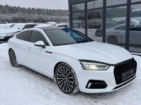 Balts Audi A5 2017 Viļņa, ar dzinēja tilpumu 2.00 L un nobraukumu 162 tūkst. km par 15950 €, foto 2 vietnē AUTOMOTO.COM.LV