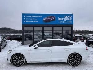 White Audi A5 2017 in Vilnius, with an engine capacity of 2.00 L and mileage of 162 thousand km for 15950 €, photo 15 on AUTOMOTO.COM.LV