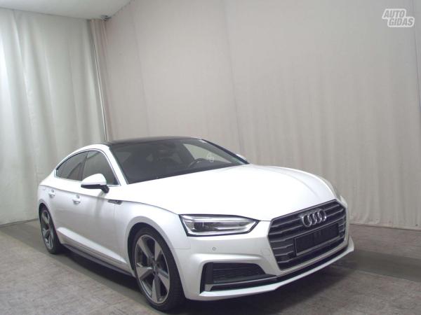 White Audi A5 2019 in Kaunas, with an engine capacity of 2.00 L and mileage of 91 thousand km for 30056 €, photo 3 on AUTOMOTO.COM.LV