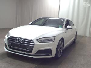 White Audi A5 2019 in Kaunas, with an engine capacity of 2.00 L and mileage of 91 thousand km for 30056 €, photo 2 on AUTOMOTO.COM.LV