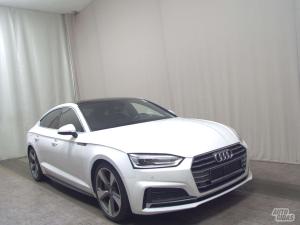 White Audi A5 2019 in Kaunas, with an engine capacity of 2.00 L and mileage of 91 thousand km for 30056 €, photo 3 on AUTOMOTO.COM.LV