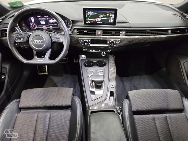 White Audi A5 2019 in Kaunas, with an engine capacity of 2.00 L and mileage of 91 thousand km for 30056 €, photo 6 on AUTOMOTO.COM.LV