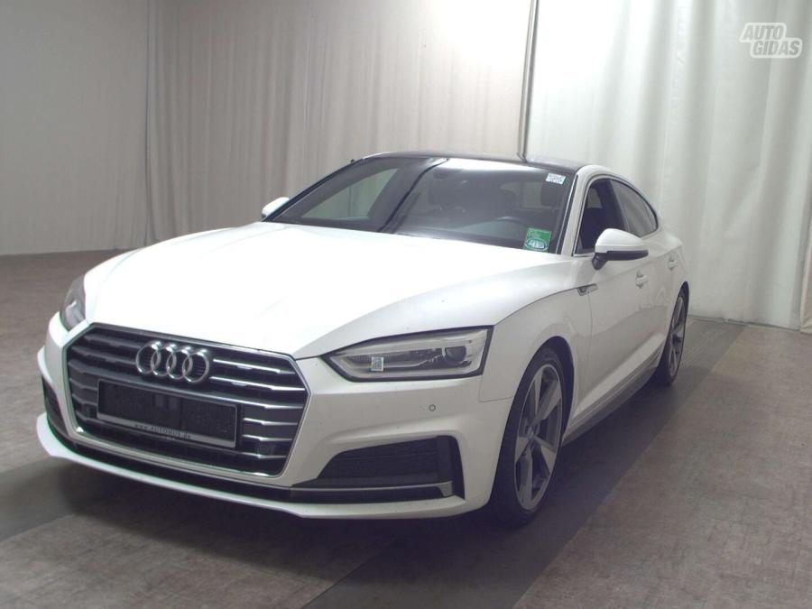 Balts Audi A5 2019 Kauņa, ar dzinēja tilpumu 2.00 L un nobraukumu 91 tūkst. km par 30056 €, foto 2 vietnē AUTOMOTO.COM.LV
