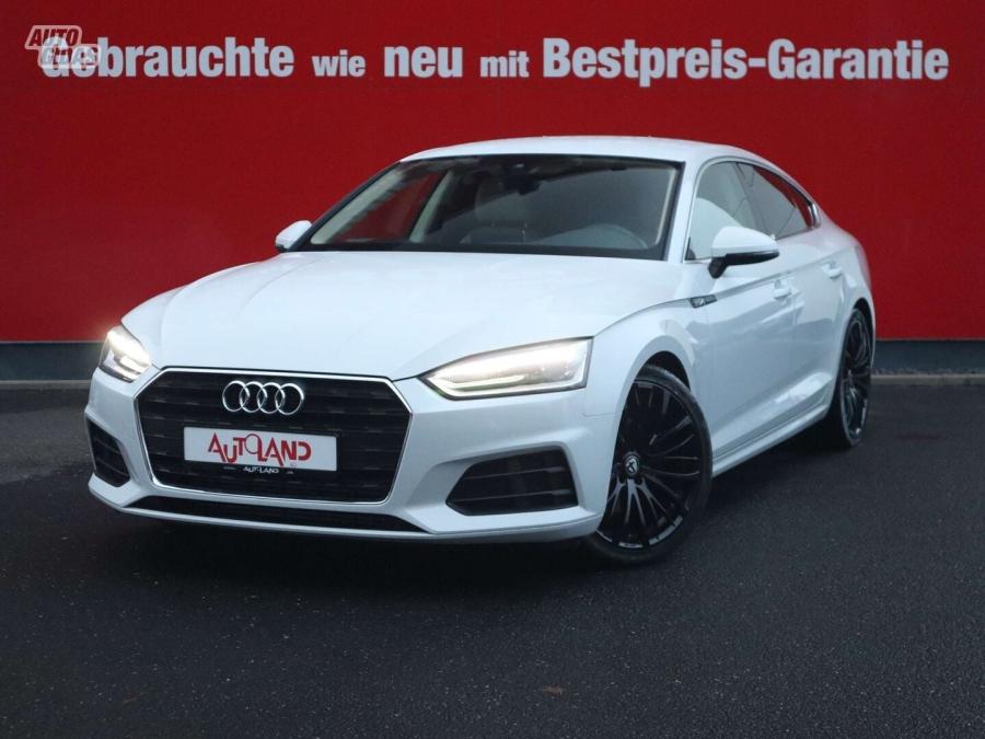 Balts Audi A5 2019 Kauņa, ar dzinēja tilpumu 2.00 L un nobraukumu 41 tūkst. km par 31660 €, foto 2 vietnē AUTOMOTO.COM.LV