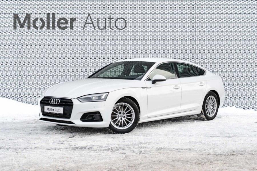Balts Audi A5 2019 Mārupe, ar dzinēja tilpumu 2.00 L un nobraukumu 117 tūkst. km par 21550 €, foto 1 vietnē AUTOMOTO.COM.LV