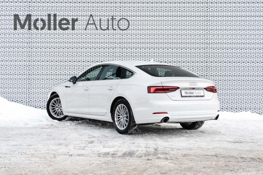 Balts Audi A5 2019 Mārupe, ar dzinēja tilpumu 2.00 L un nobraukumu 117 tūkst. km par 21550 €, foto 3 vietnē AUTOMOTO.COM.LV