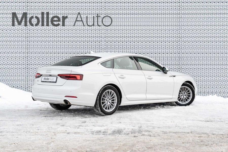 Balts Audi A5 2019 Mārupe, ar dzinēja tilpumu 2.00 L un nobraukumu 117 tūkst. km par 21550 €, foto 4 vietnē AUTOMOTO.COM.LV