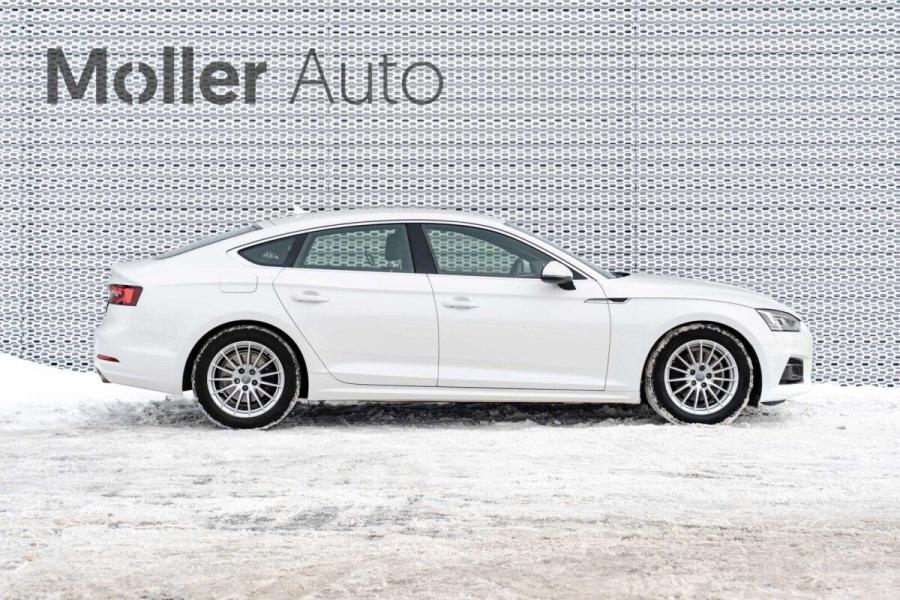 Balts Audi A5 2019 Mārupe, ar dzinēja tilpumu 2.00 L un nobraukumu 117 tūkst. km par 21550 €, foto 5 vietnē AUTOMOTO.COM.LV