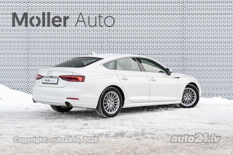 Balts Audi A5 2019 Rīga, ar dzinēja tilpumu 2.00 L un nobraukumu 117 tūkst. km par 21150 €, foto 5 vietnē AUTOMOTO.COM.LV