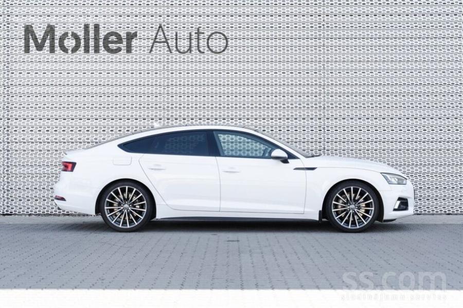 Balts Audi A5 2019 Rīga, ar dzinēja tilpumu 2.00 L un nobraukumu 228 tūkst. km par 17550 €, foto 6 vietnē AUTOMOTO.COM.LV