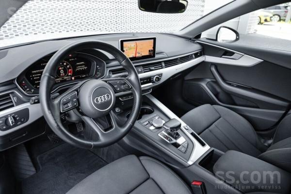 Balts Audi A5 2019 Rīga, ar dzinēja tilpumu 2.00 L un nobraukumu 228 tūkst. km par 17550 €, foto 10 vietnē AUTOMOTO.COM.LV