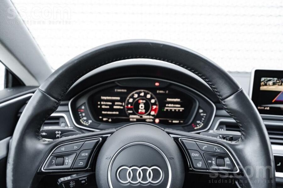 Balts Audi A5 2019 Rīga, ar dzinēja tilpumu 2.00 L un nobraukumu 228 tūkst. km par 17550 €, foto 12 vietnē AUTOMOTO.COM.LV