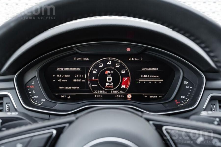 Balts Audi A5 2019 Rīga, ar dzinēja tilpumu 2.00 L un nobraukumu 228 tūkst. km par 17550 €, foto 15 vietnē AUTOMOTO.COM.LV
