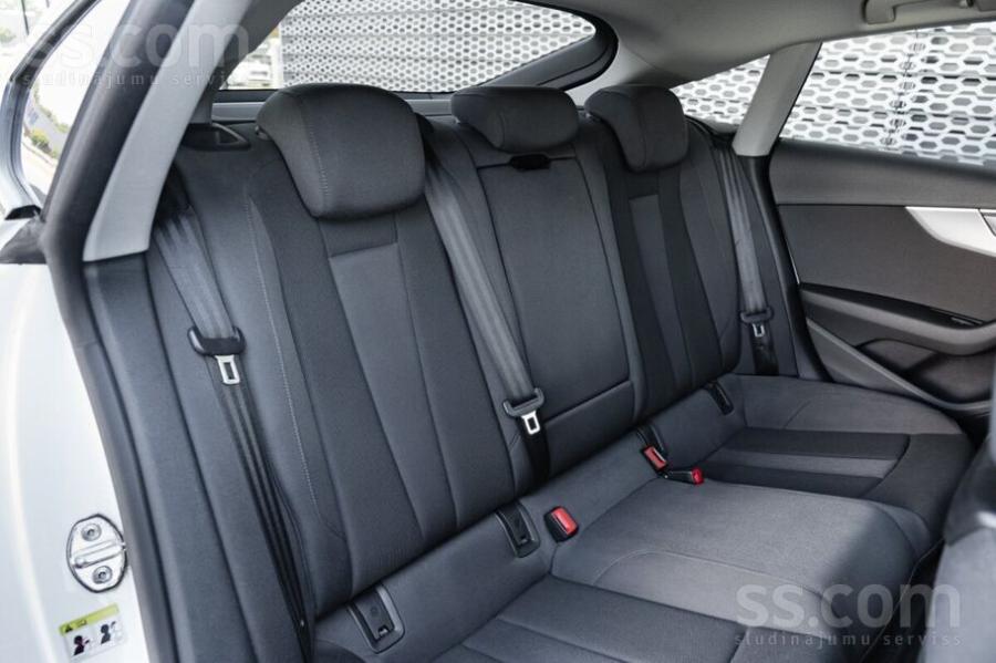 Balts Audi A5 2019 Rīga, ar dzinēja tilpumu 2.00 L un nobraukumu 228 tūkst. km par 17550 €, foto 27 vietnē AUTOMOTO.COM.LV
