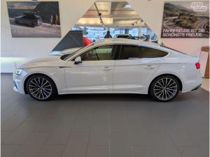 White Audi A5 2020 in Kaunas, with an engine capacity of 2.00 L and mileage of 62 thousand km for 32587 €, photo 4 on AUTOMOTO.COM.LV