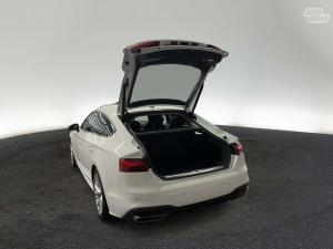 White Audi A5 2021 in Kaunas, with an engine capacity of 2.00 L and mileage of 64 thousand km for 31742 €, photo 6 on AUTOMOTO.COM.LV