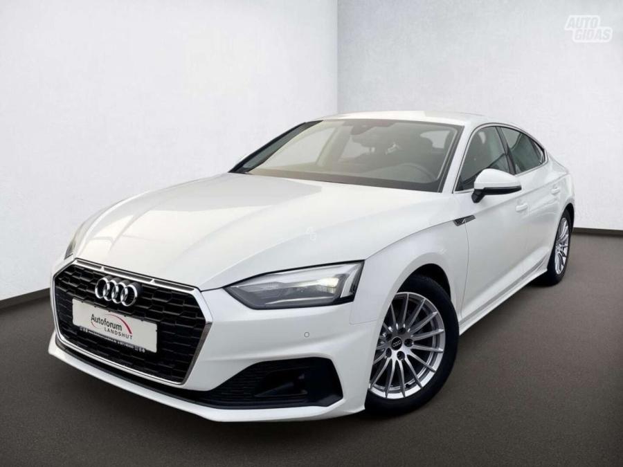 Balts Audi A5 2022 Kauņa, ar dzinēja tilpumu 2.00 L un nobraukumu 89 tūkst. km par 29600 €, foto 2 vietnē AUTOMOTO.COM.LV