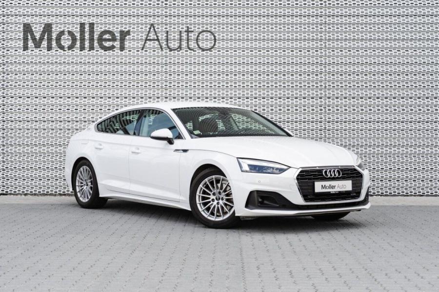 Balts Audi A5 2024 Mārupe, ar dzinēja tilpumu 2.00 L un nobraukumu 28 tūkst. km par 32200 €, foto 3 vietnē AUTOMOTO.COM.LV